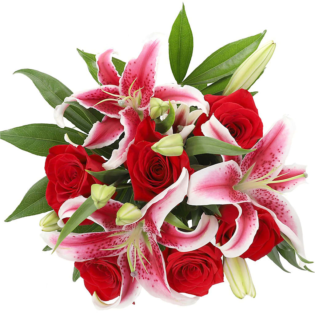Debi Lilly Red Fragrant Rose Bouquet–Safeway Norcal Flowers